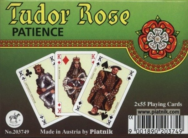 Karty Piatnik Pasjans TUDOR ROSE 2037
